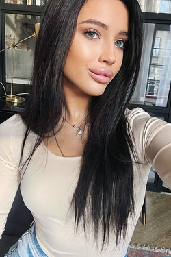 21 y.o. Karolina from Kyiv, Ukraine - Gray eyes, Black Hair - ID 881318 ...