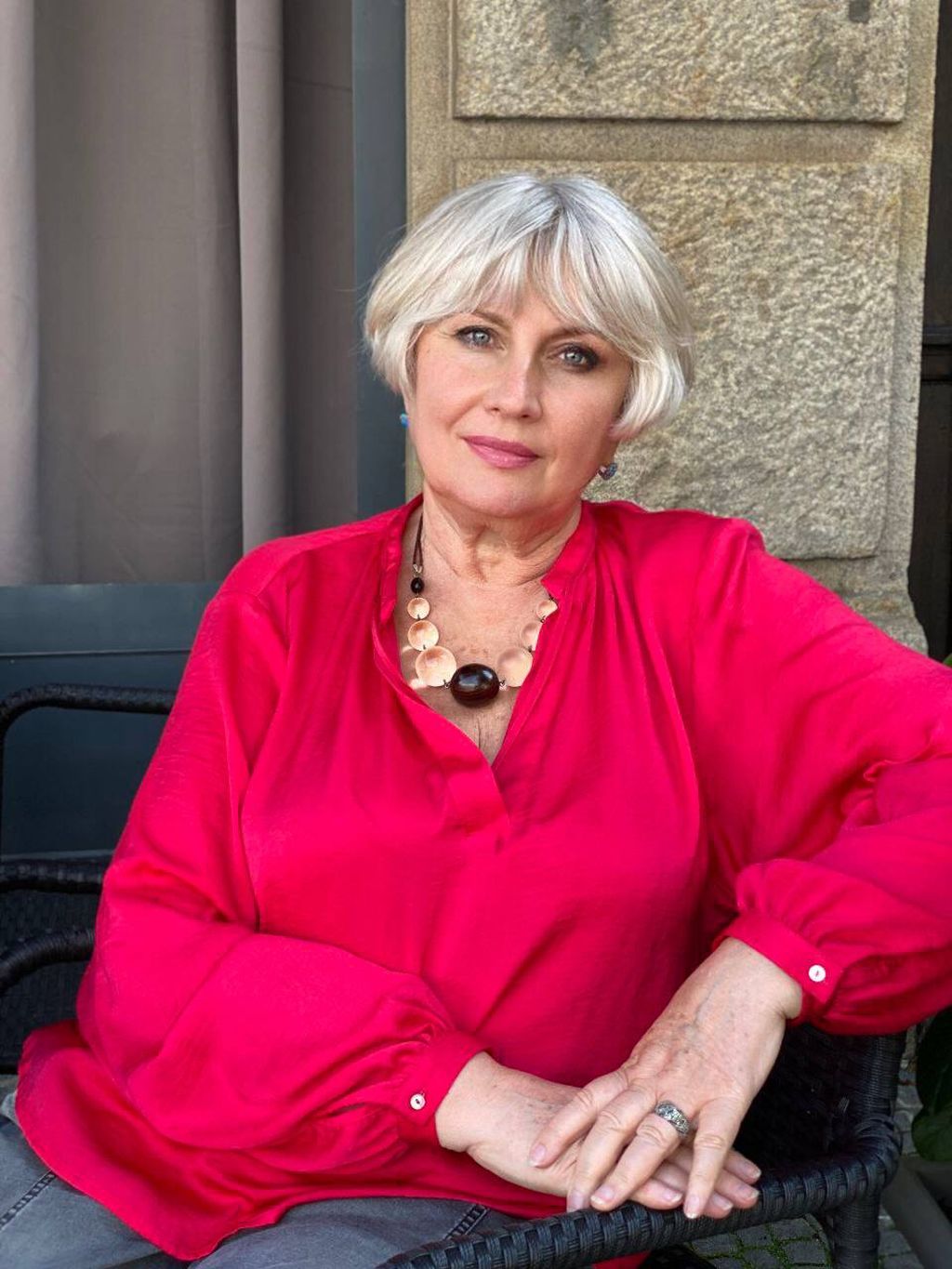 68 y.o. Valentina from Kyiv, Ukraine - Blue eyes, Blond Hair - ID ...